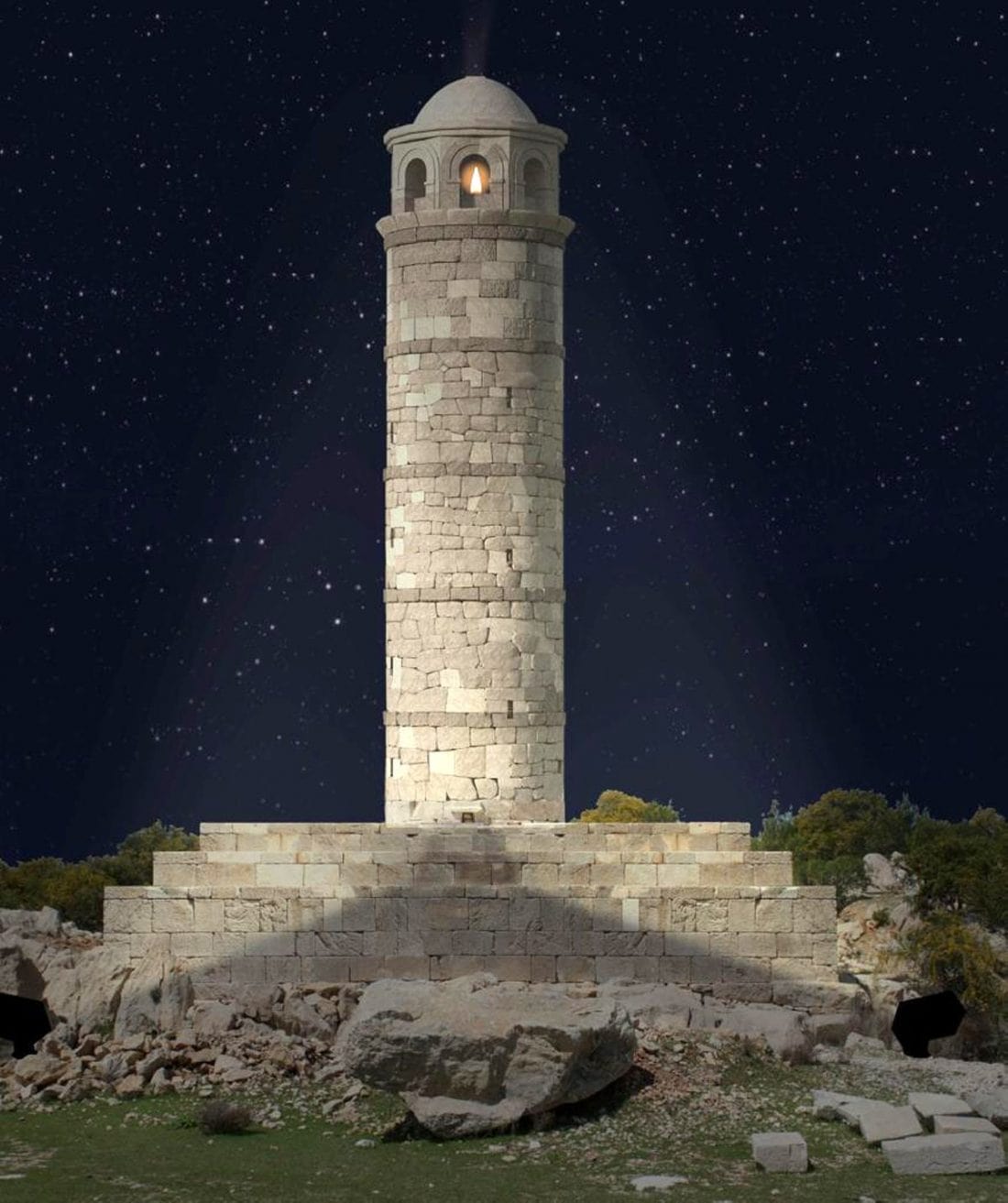 Ancient Patara Lighthouse to Illuminate the Way for Sailors Once Again ...