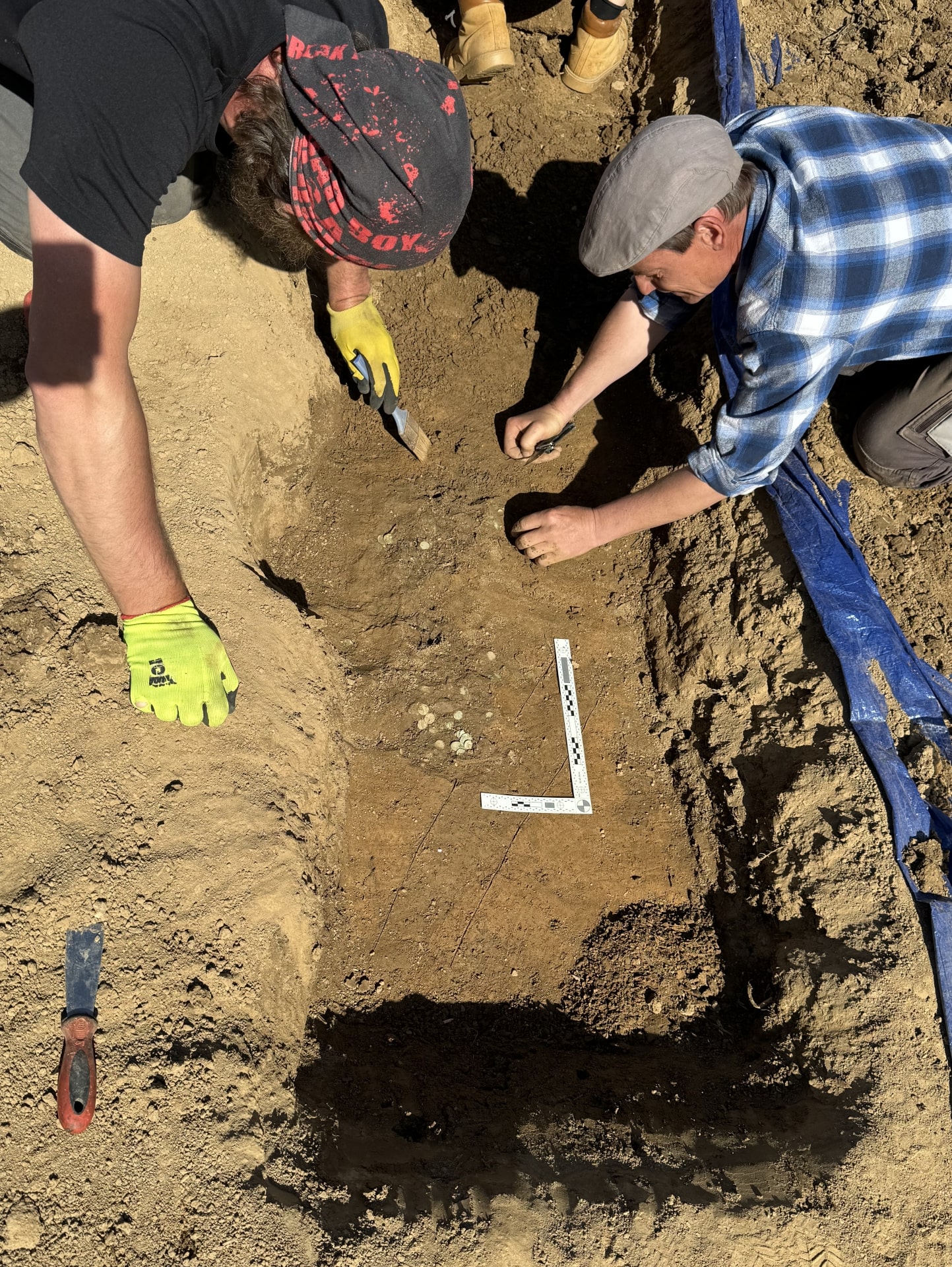 Hiking woman finds one of the largest hoards of early medieval coins ...