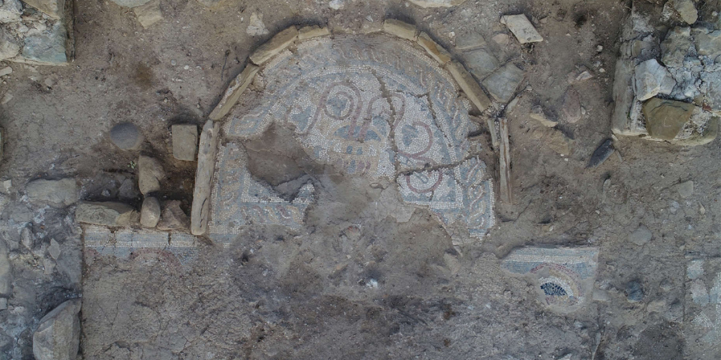 Structures dating back to the Roman period have been unearthed in the ...