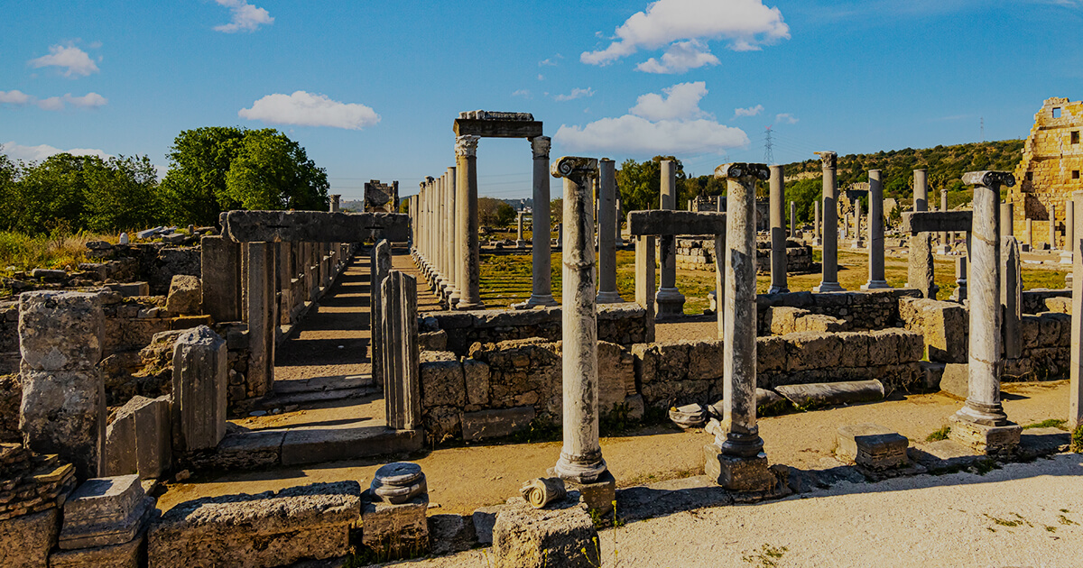 Ancient cities in Anatolia, containing temple ruins of the enigmatic Mithras sun cult ...
