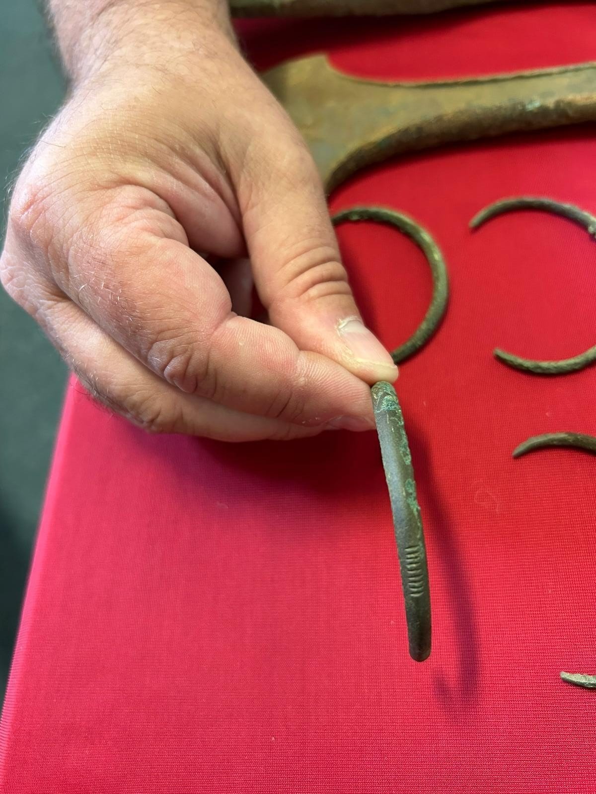 Unique 3500-year-old Bronze Age hoard discovered in northern Bohemia ...